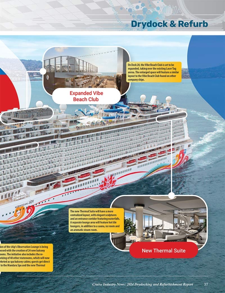 2024 Drydocking and Refurbishment Report – Cruise Industry News