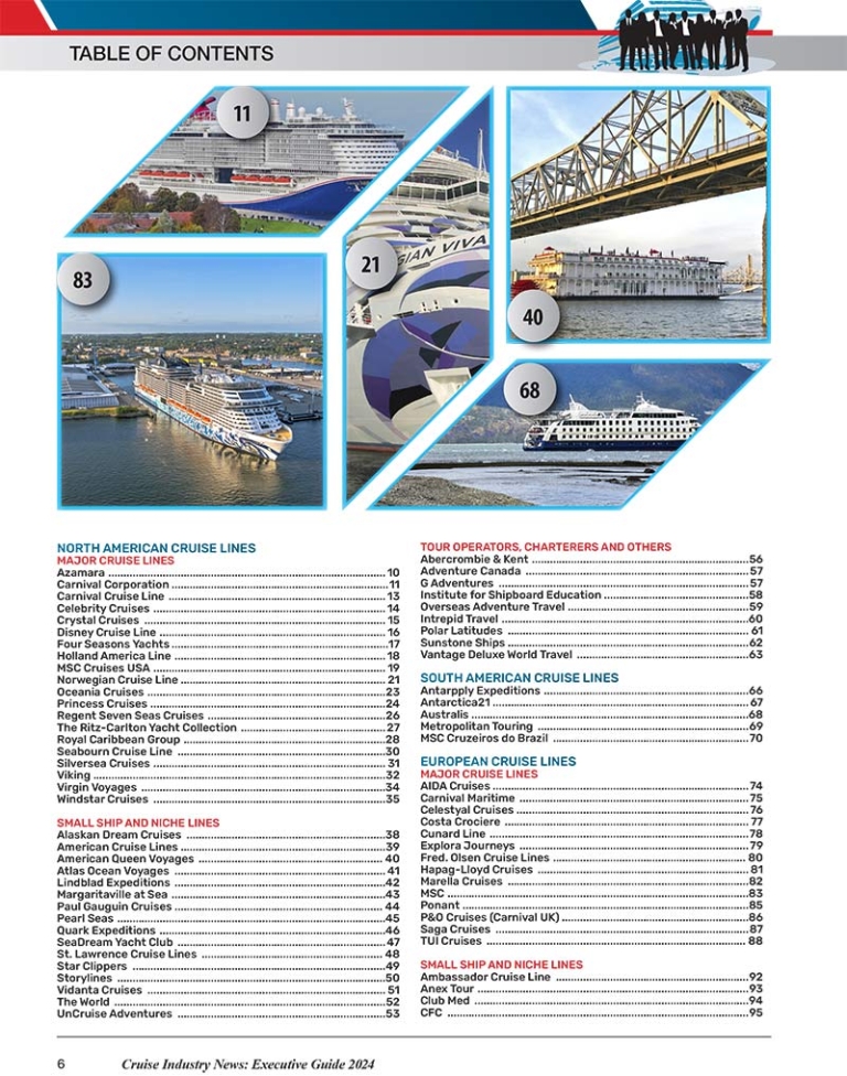 2024 Cruise Industry Executive Guide – PDF Download – Cruise Industry News