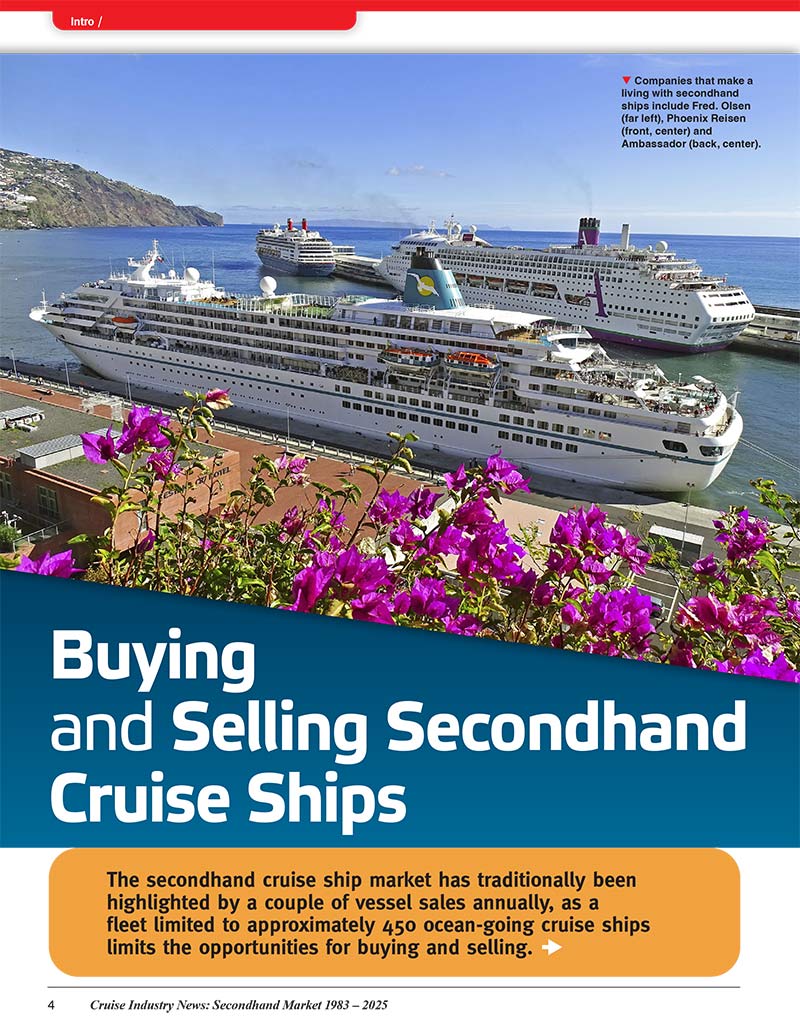 2025 Cruise Ship Secondhand Market Report – Cruise Industry News